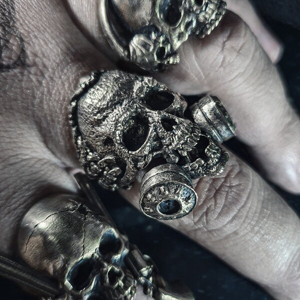 Gas Mask Ring - Etsy