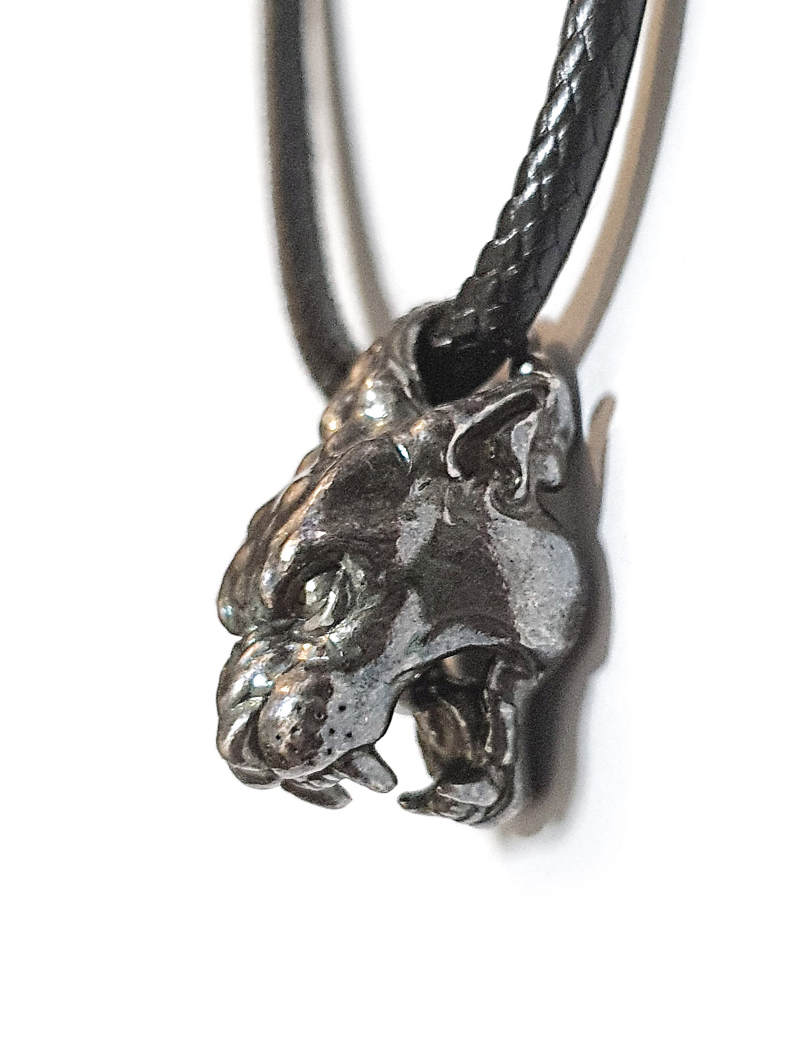 Black Jaguar Panther Puma Leopard Animal Pendant Necklace - Etsy