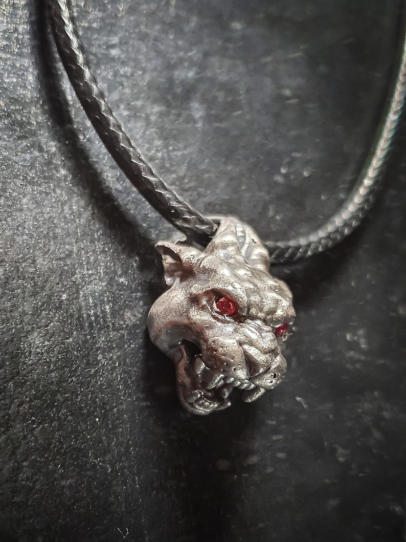Black Jaguar Panther Puma Leopard Animal Pendant Necklace - Etsy