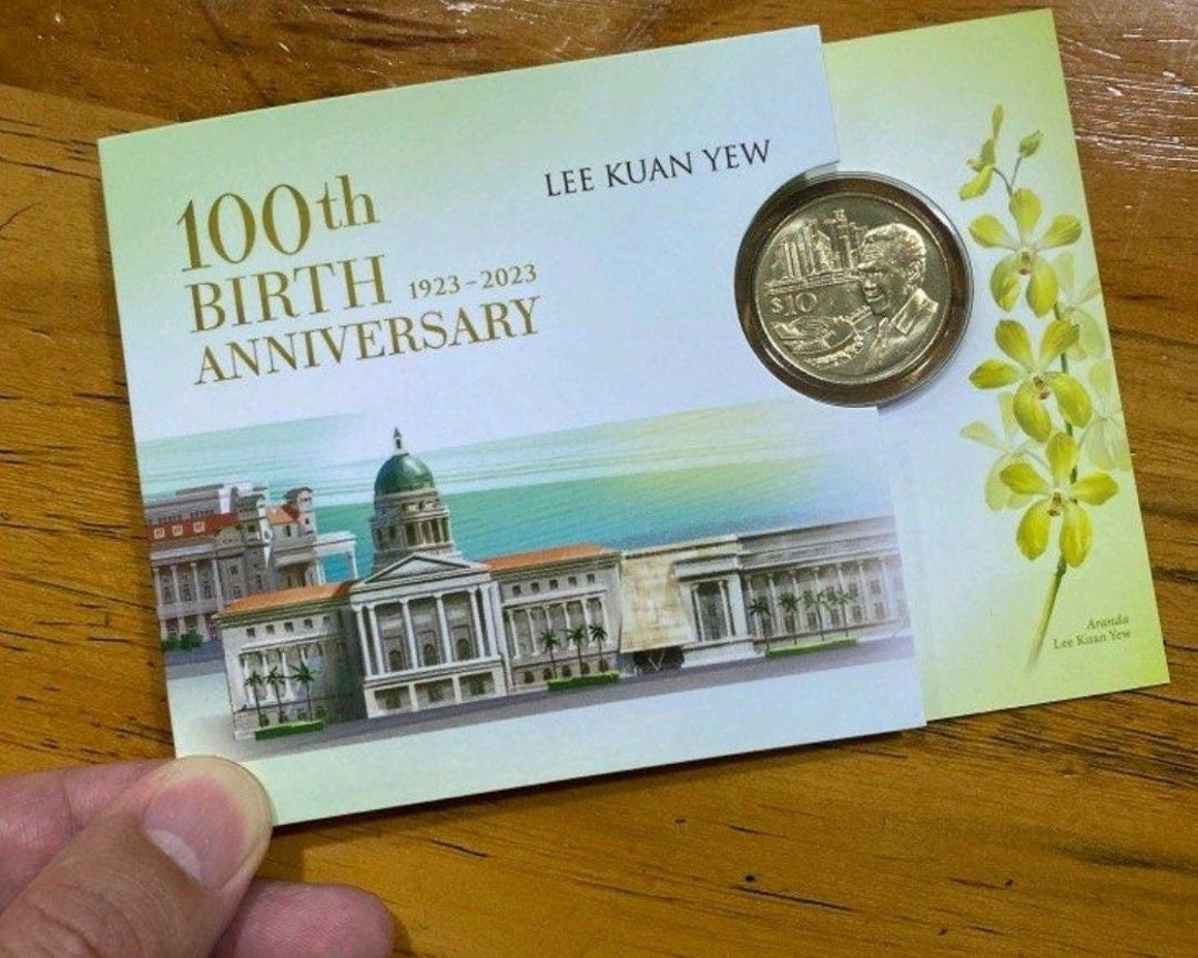 Singapore Lee Kuan Yew 100th Birth Anniversary Coin - Etsy