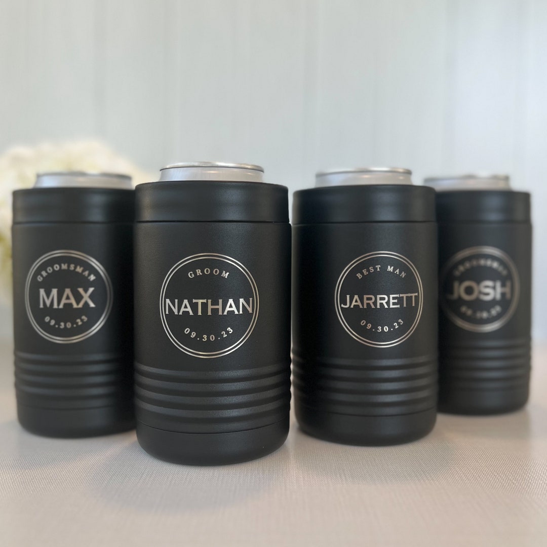 Custom Beer Can Cooler: Personalized Metal Sleeve - Keeps Drinks Cold ...