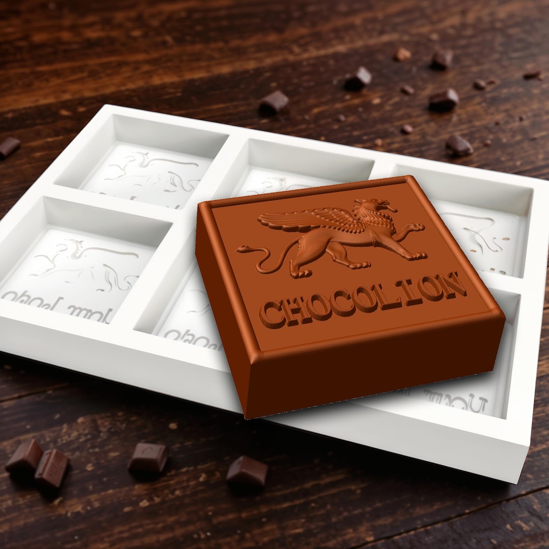 Custom Silicone Mold - Personalized Chocolate Mold, Candy & Cake Molds ...