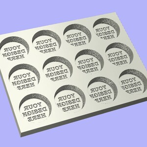 Custom Logo CHOCOLATE MOLD, Custom Silicone Mold, Chocolate Mold, Jelly ...