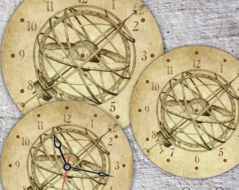 Modern Large Clock Face 12 and 8 Digital | Etsy