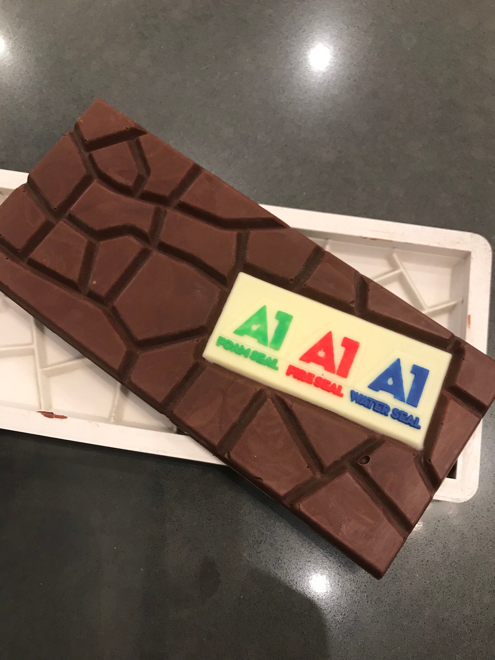 Custom Logo Chocolate Mold. Personalized Silicone Mold With - Etsy