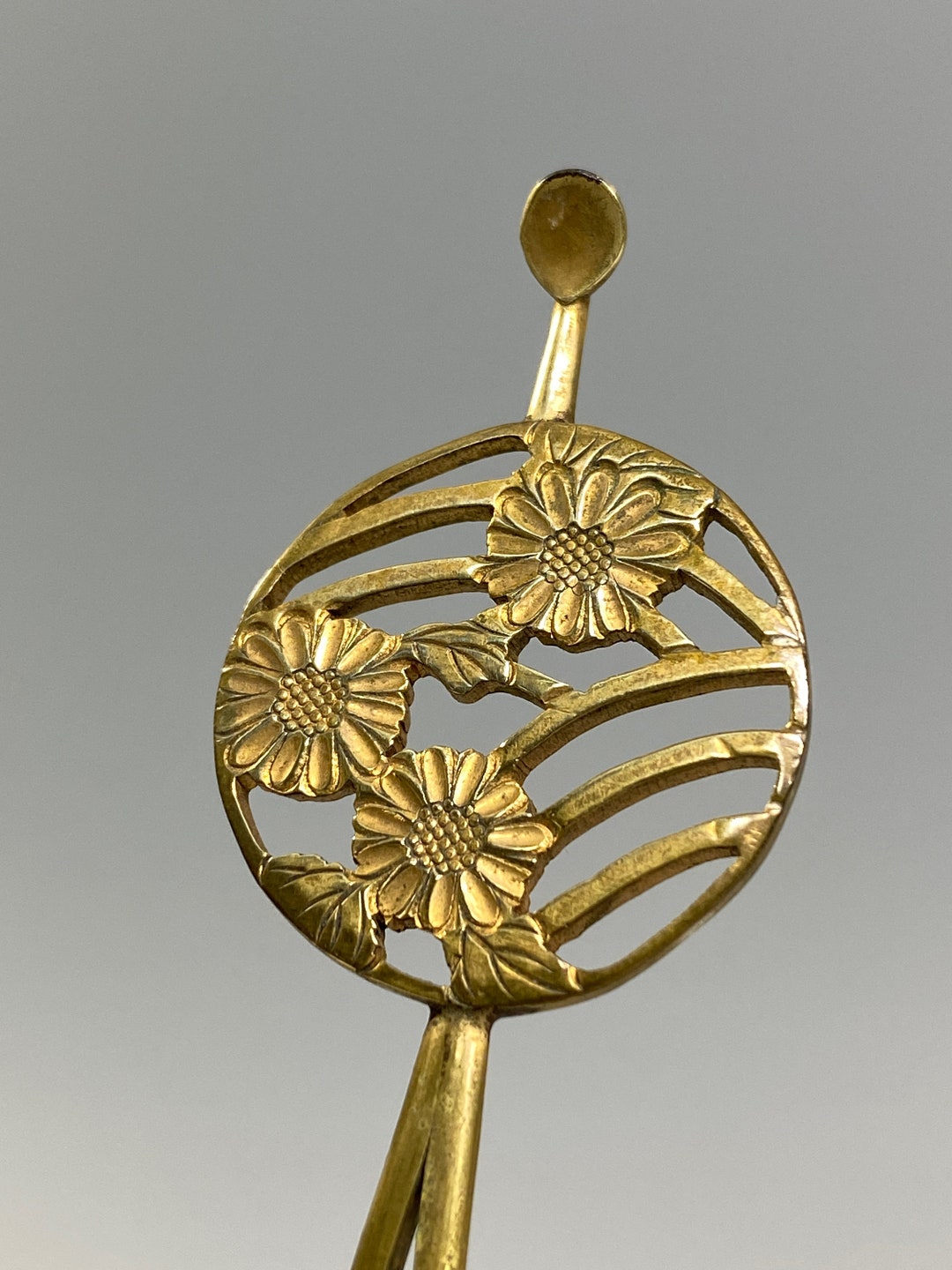 Kanzashi Japanese Antique Hair Accessories Hairpin Hirauchi - Etsy