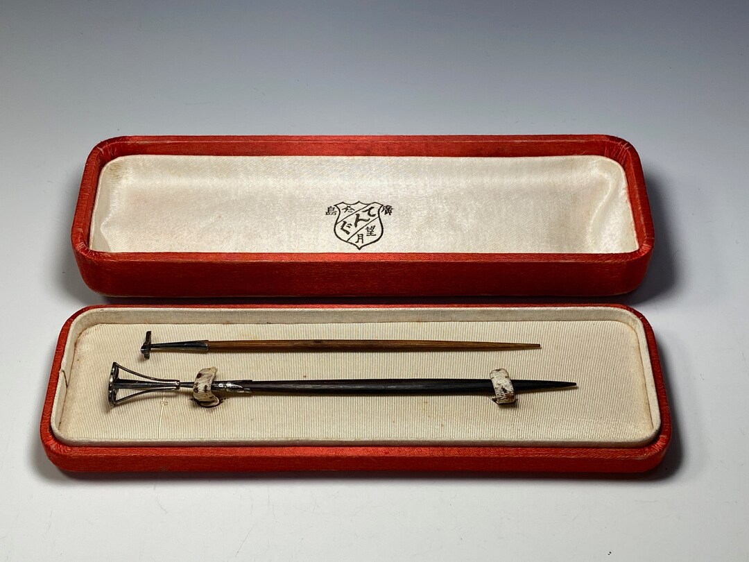 Japanese Antique Kanzashi Hair Accessories 2x in Box - Etsy