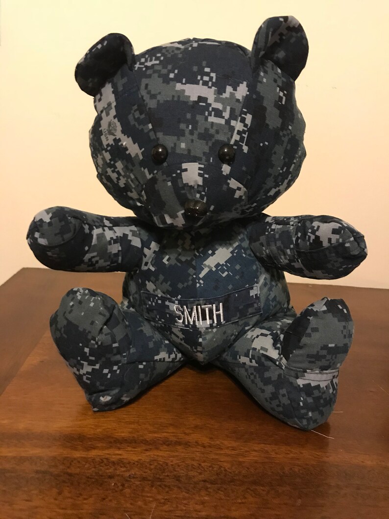 Military Memory Bears Keepsake Retirement Deployment - Etsy