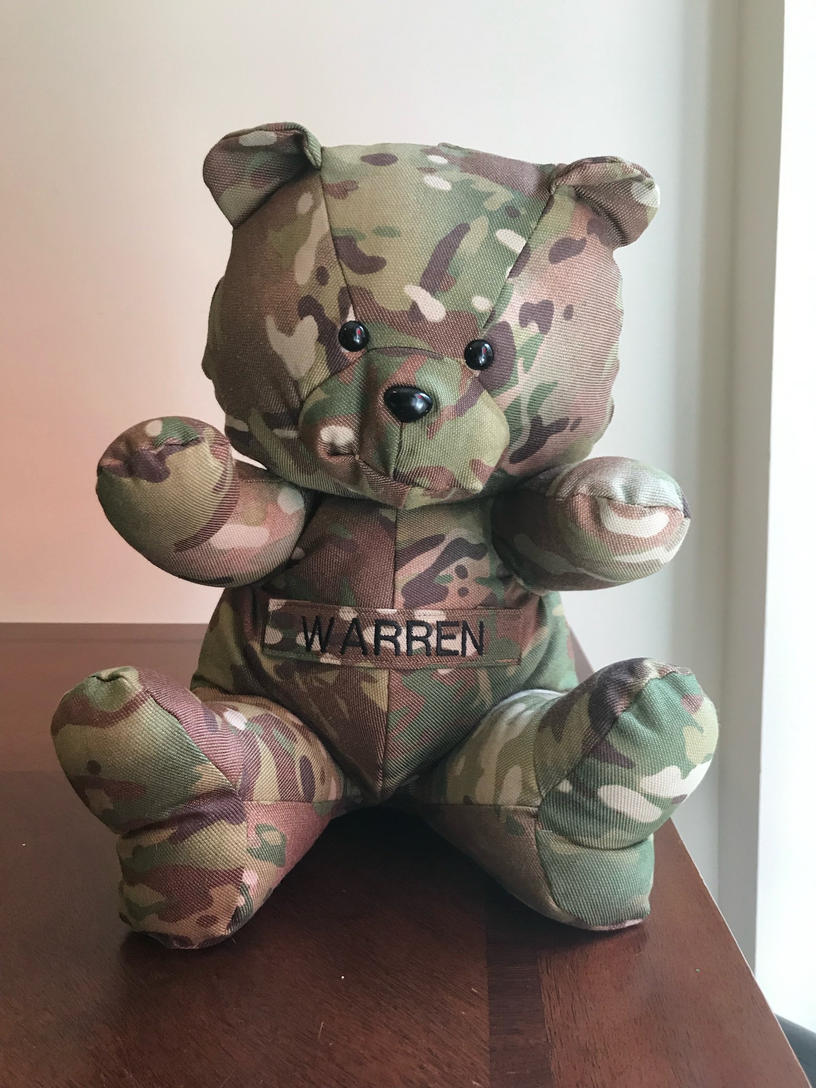 Military Memory Bears Keepsake Retirement Deployment - Etsy