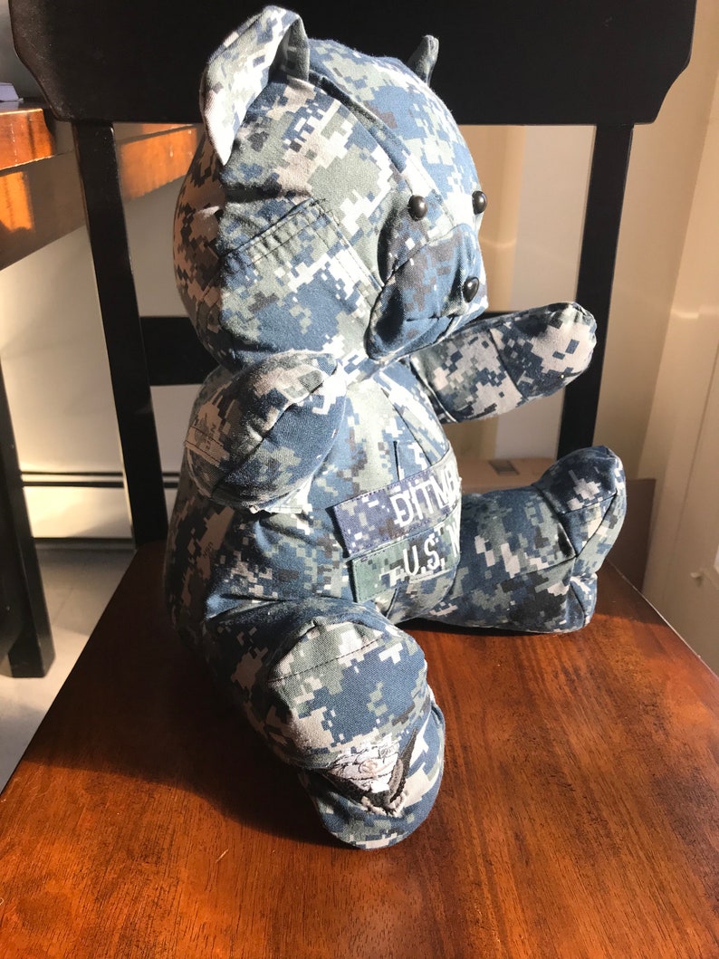 Military Memory Bears Keepsake Retirement Deployment - Etsy