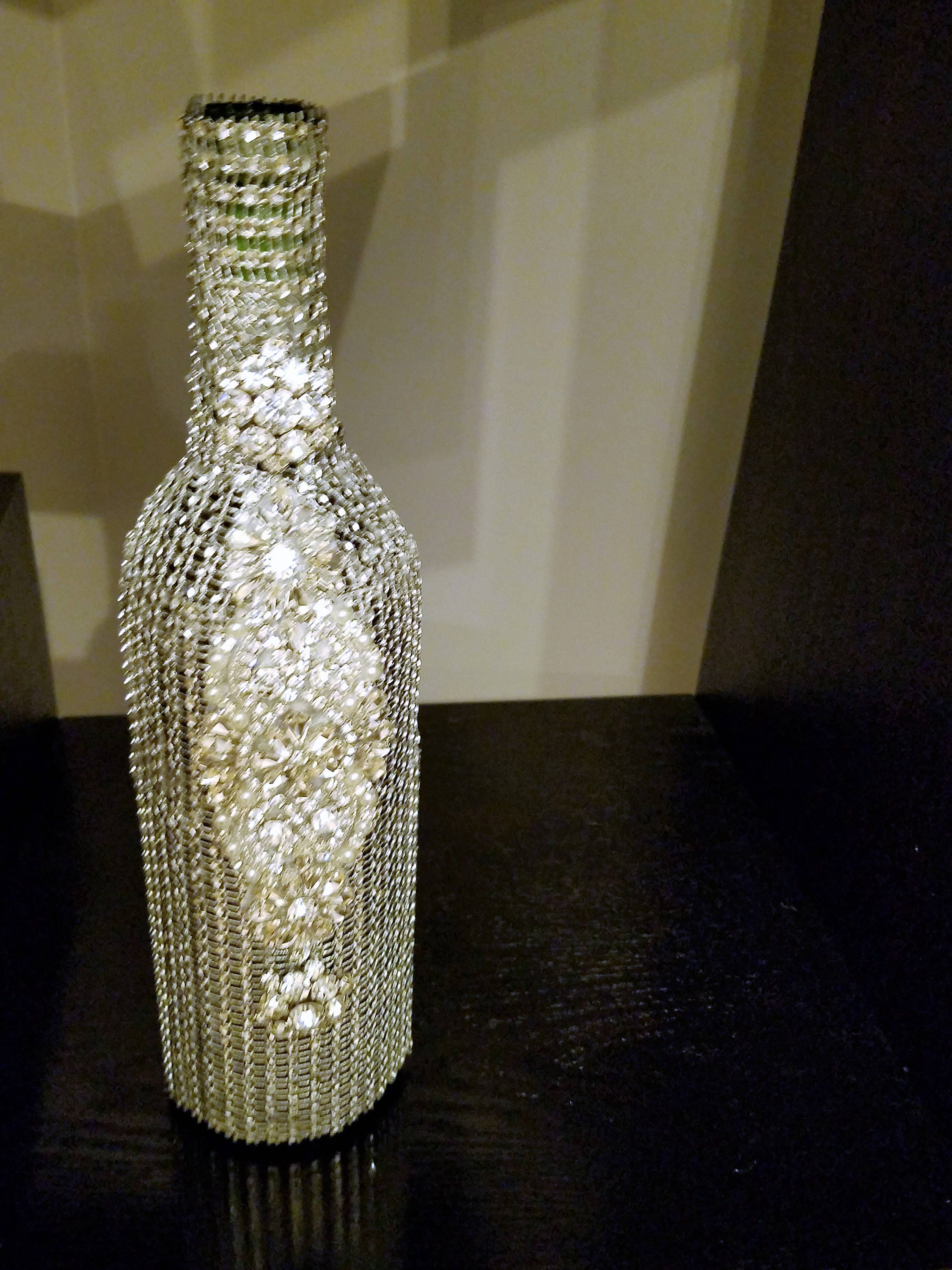 Bling Champagne Bottle - Etsy