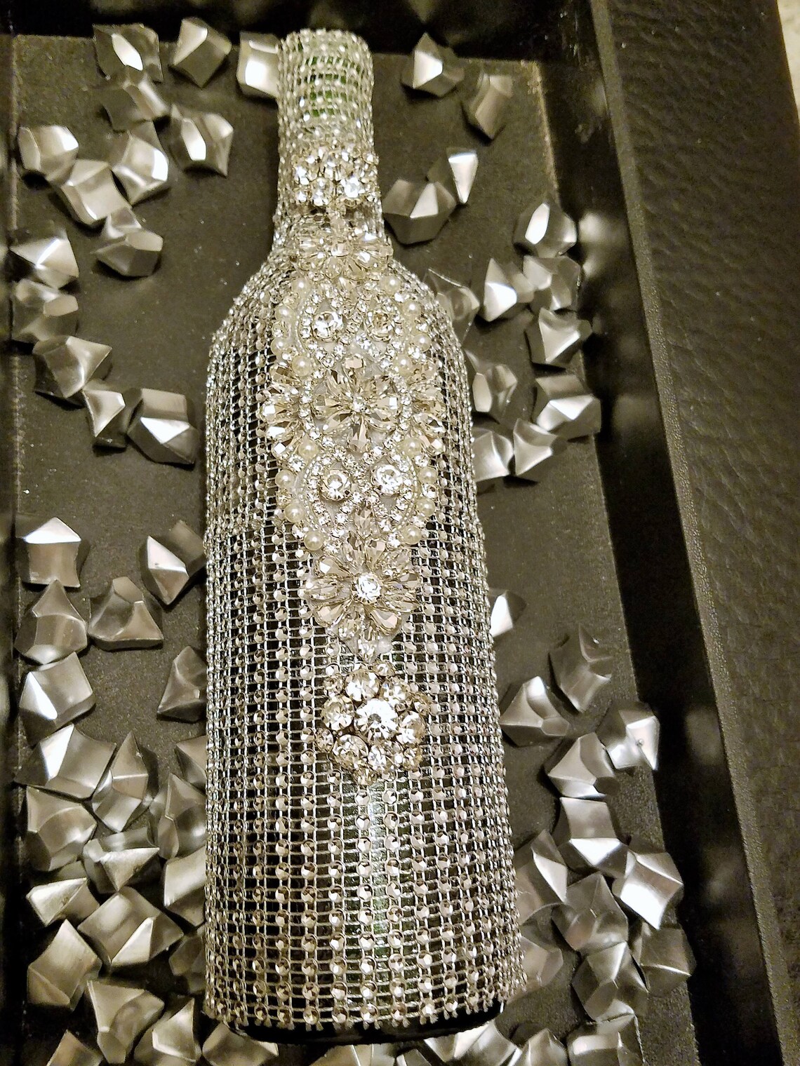 Bling Champagne Bottle - Etsy Canada