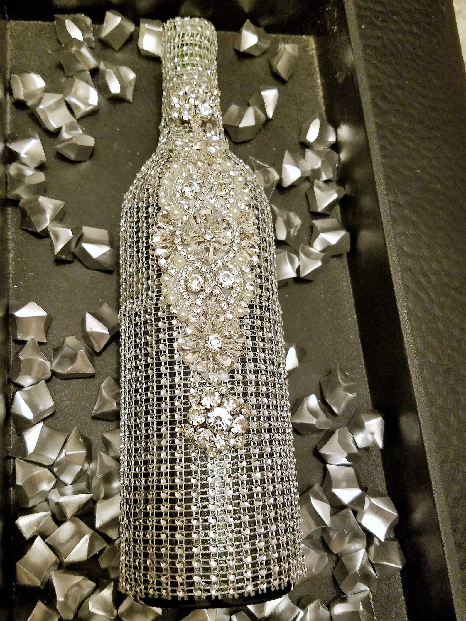 Bling Champagne Bottle - Etsy