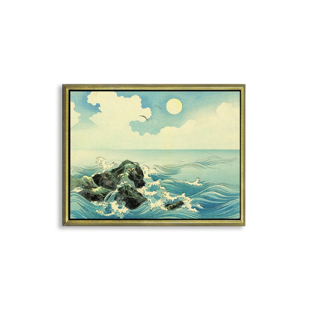 Canvas Poster or Framed Canvas Painting Uehara Konen Kojima Island - Etsy