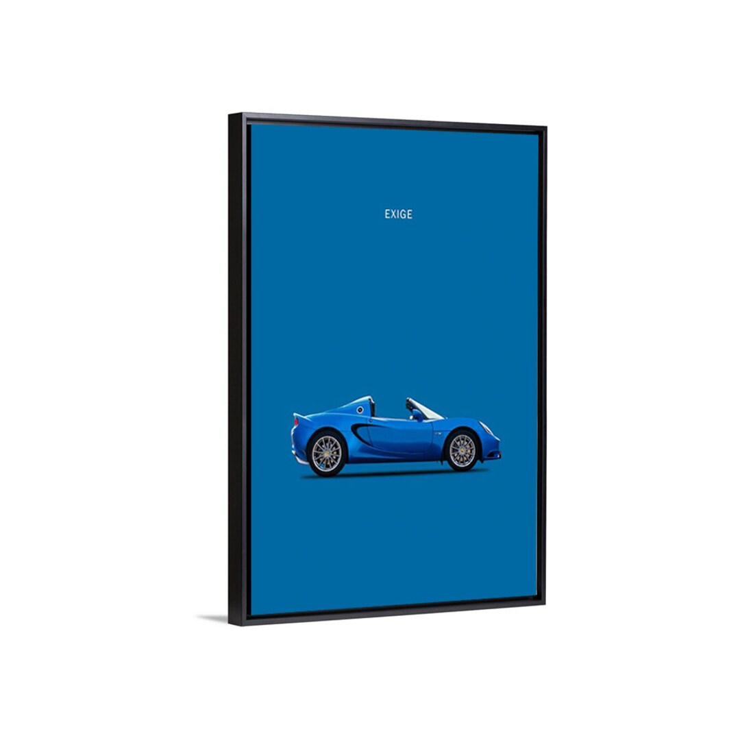 Canvas Poster or Canvas Painting With Mark Rogan Exige Frame - Etsy