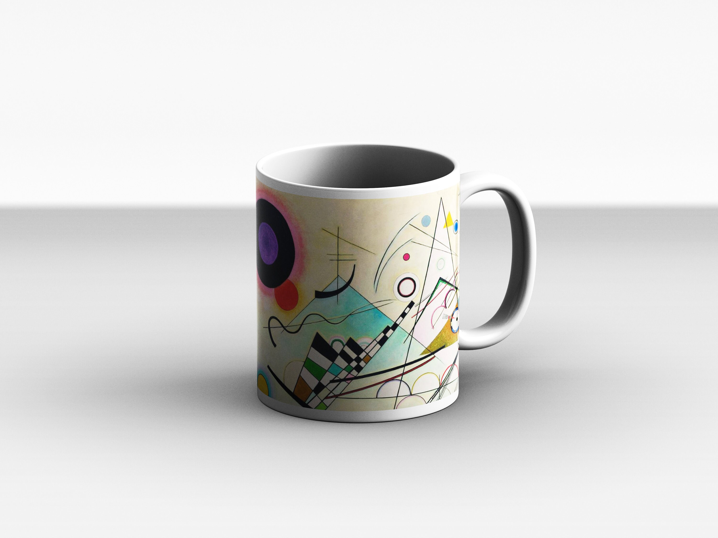 Ceramic Mug Set 6 Mugs Gustav Klimt Vincent Van Gogh Botticelli Hokusai ...