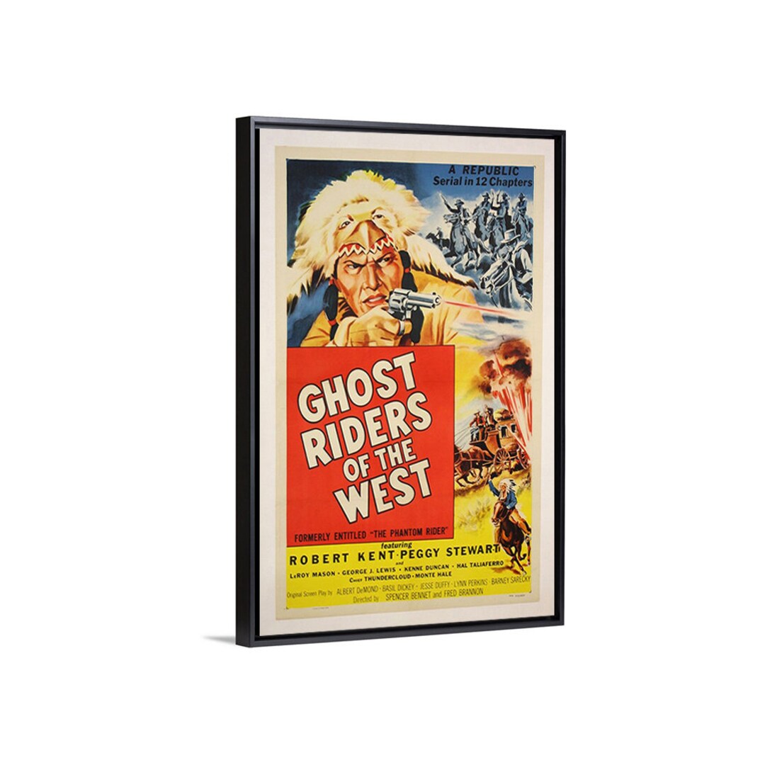 Ghost Rider Canvas Poster or Canvas Painting With Frame - Etsy