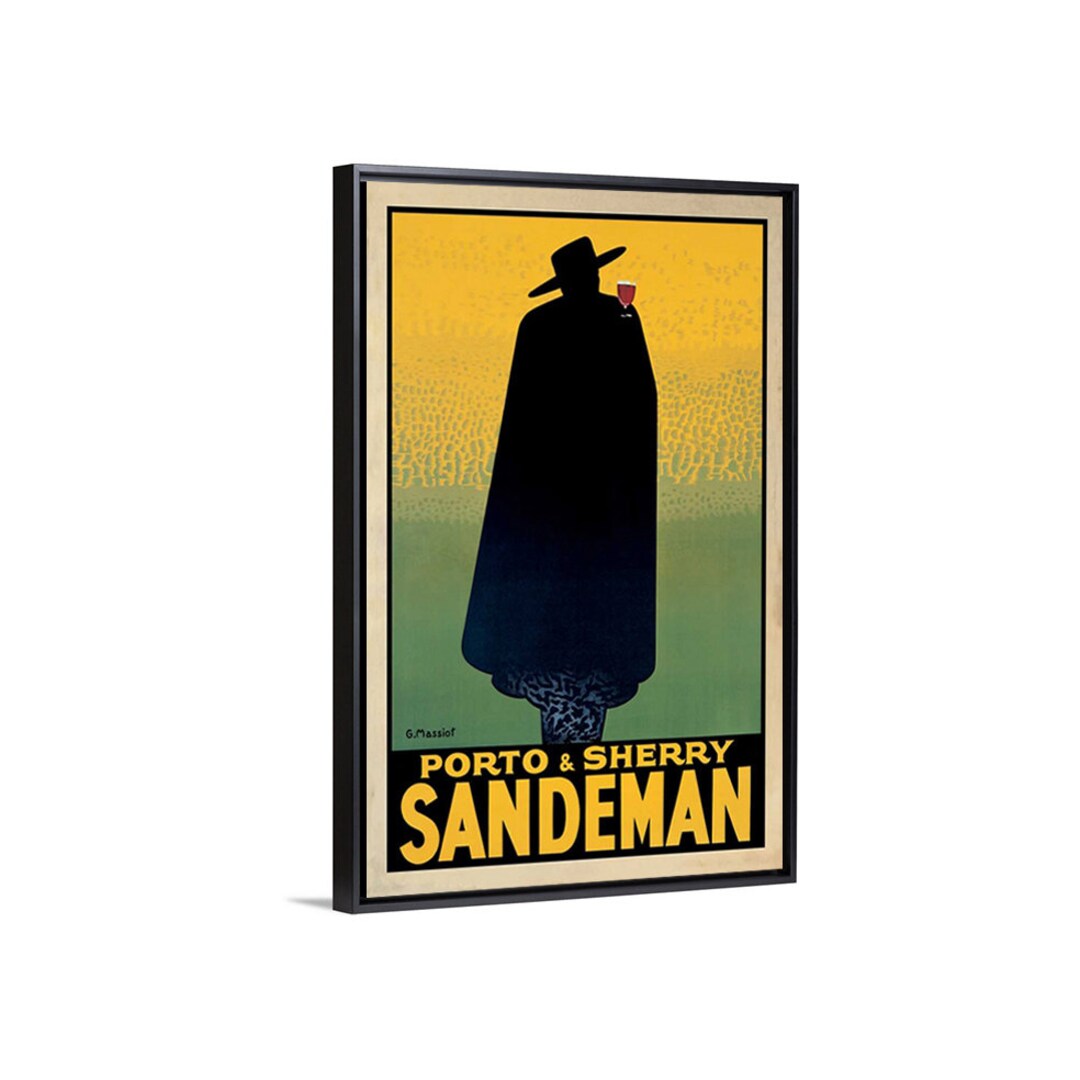 Canvas Poster or Framed Canvas Painting Porto and Sherry Sandeman - Etsy UK