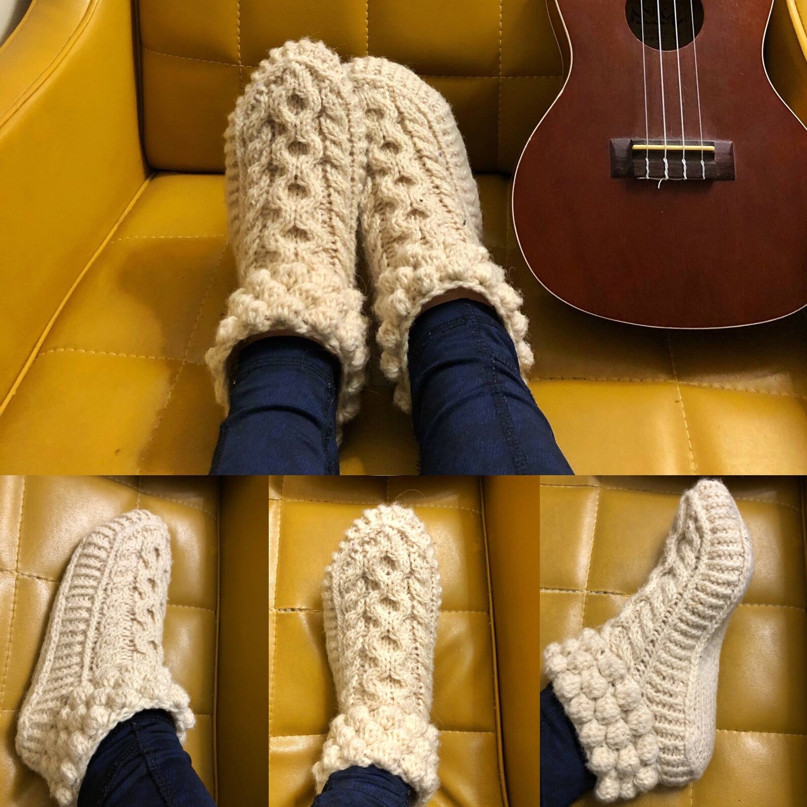 Bubble Slippers Pattern *PDF Knitting and Crochet Pattern* - Etsy