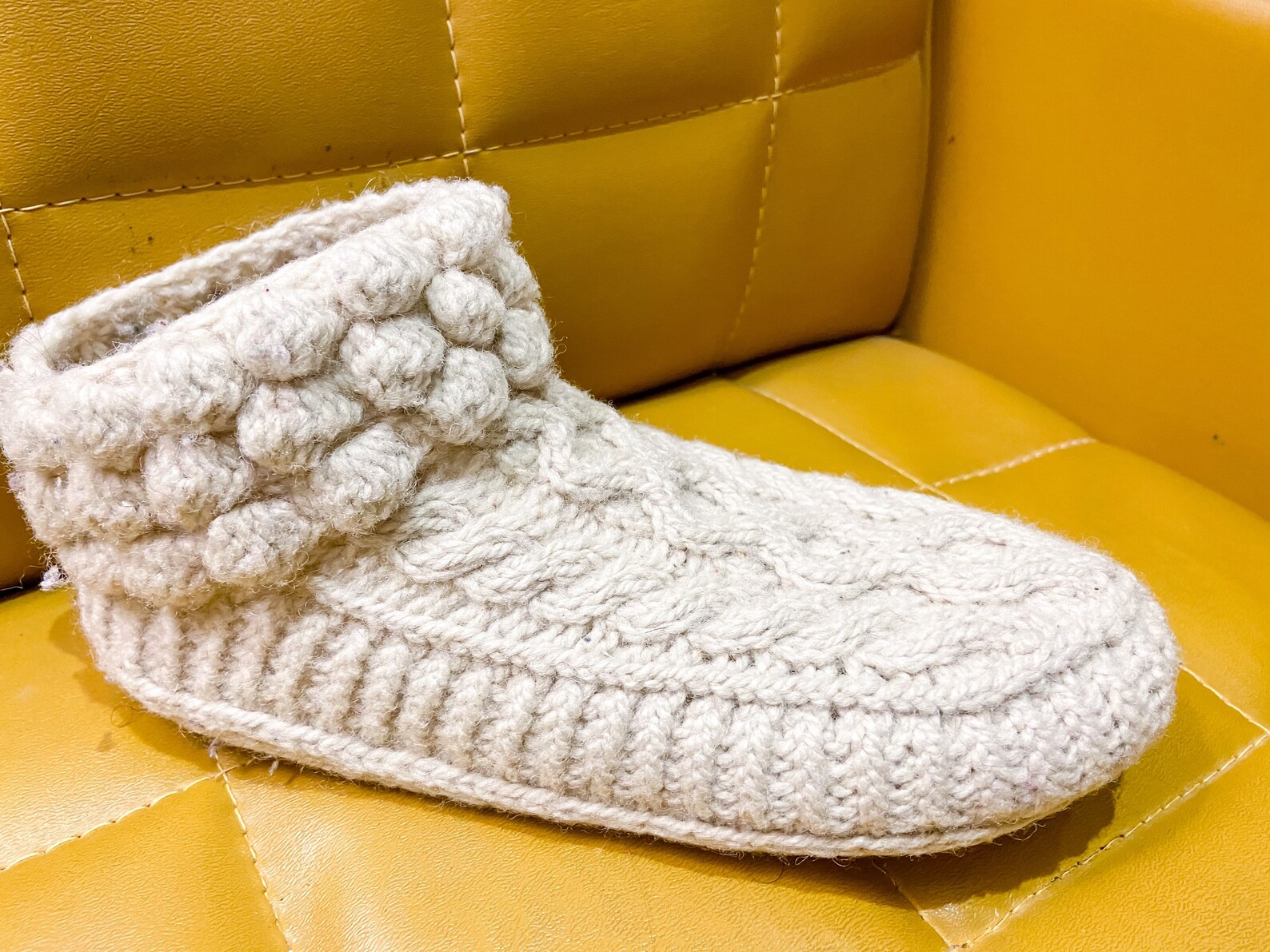 Bubble Slippers Pattern *PDF Knitting and Crochet Pattern* - Etsy