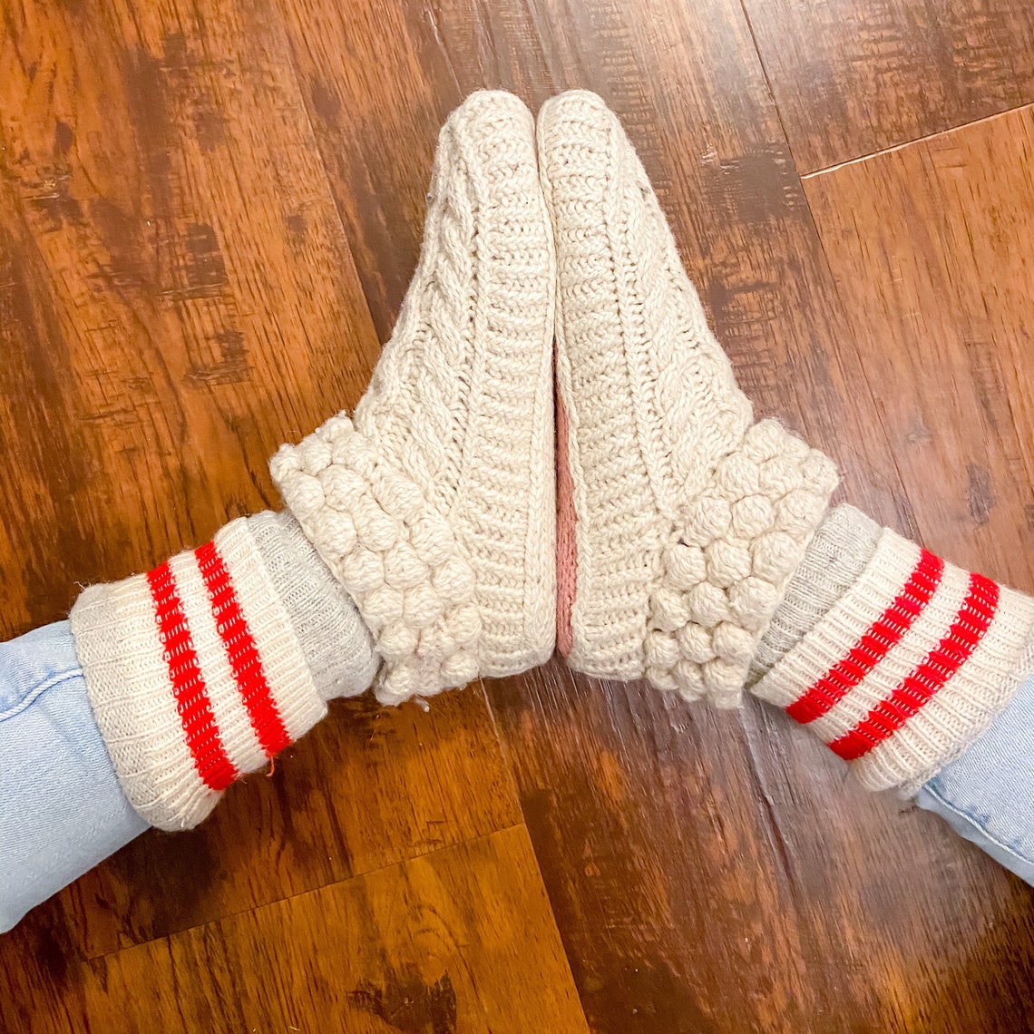 Bubble Slippers Pattern *PDF Knitting and Crochet Pattern* - Etsy