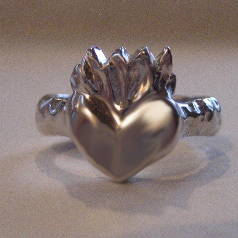 Heart Ring - Etsy