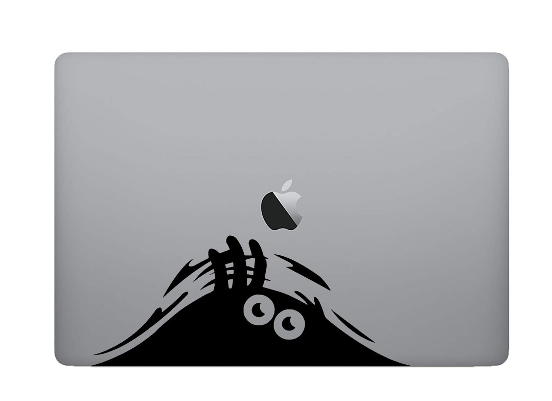 Peeking Eyes Peeking Monster Indoor/outdoor Vinyl Decal Sticker Tumbler ...