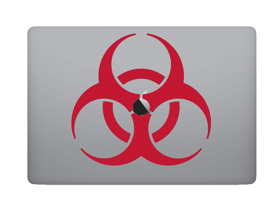 Biohazard Symbol indoor/outdoor Vinyl Decal Sticker Free Delivery - Etsy