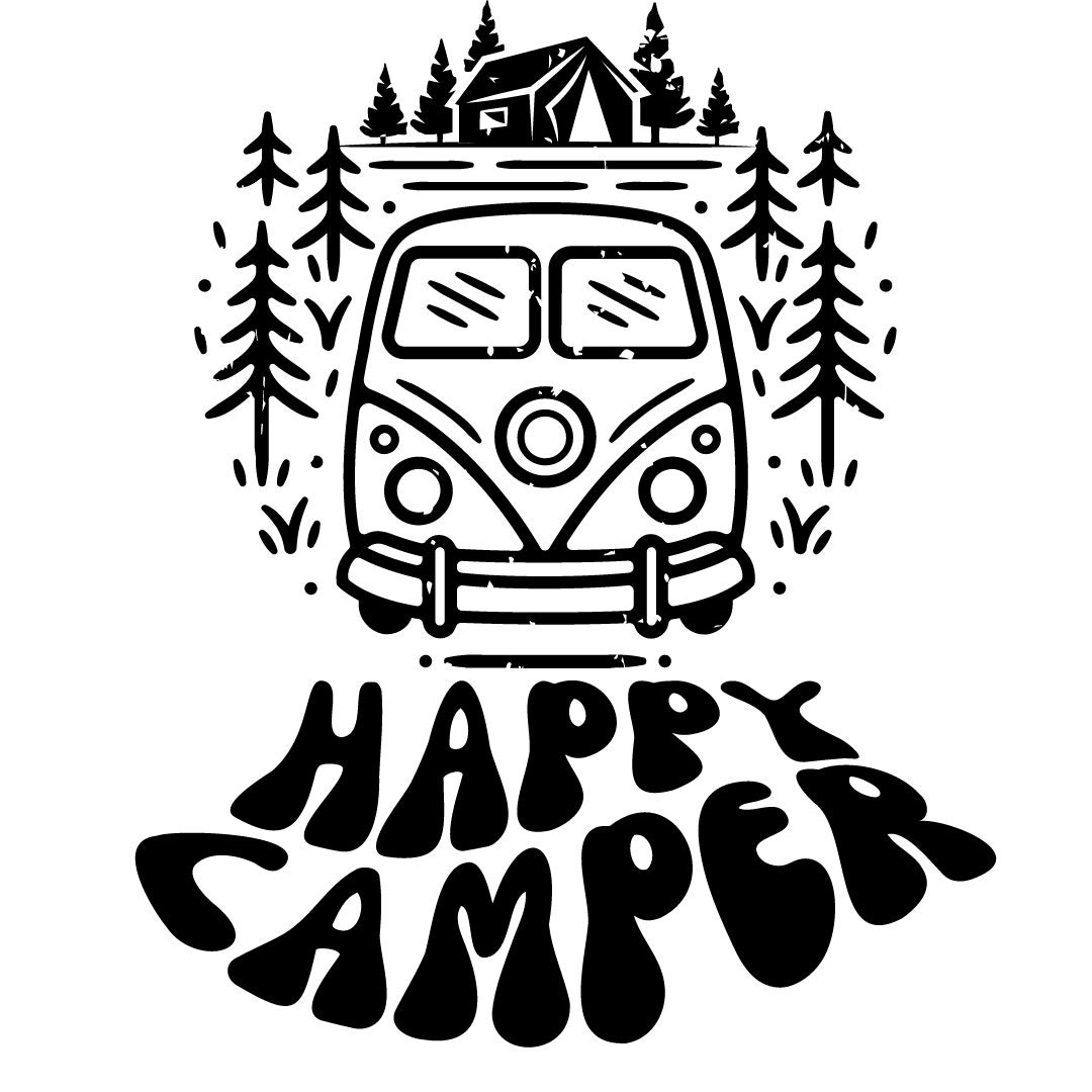 Happy Camper. Instant Download. PNG. SVG. - Etsy