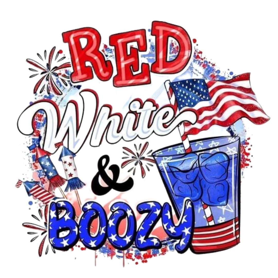 Red, White, and Boozy. Instant Download. PNG. SVG. - Etsy