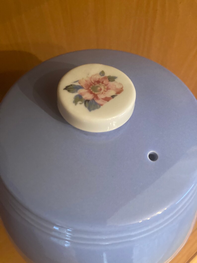HALL Rose Parade Bean Pot With Lid Hall's Superior - Etsy