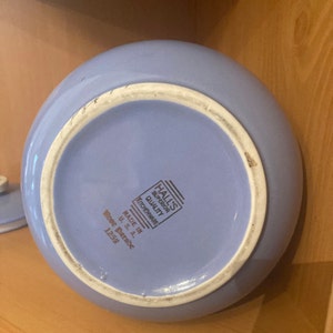 HALL Rose Parade Bean Pot With Lid, Hall's Superior Quality Kitchenware ...