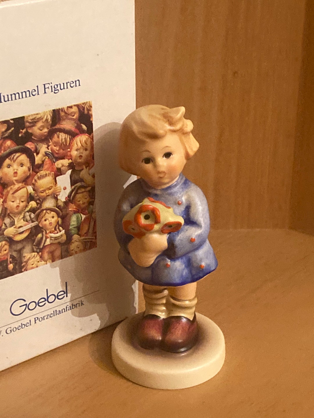 Hummel Goebel Vintage German Figurine, Girl With Nosegay, #239 A; Hummel Figurine in Original ...