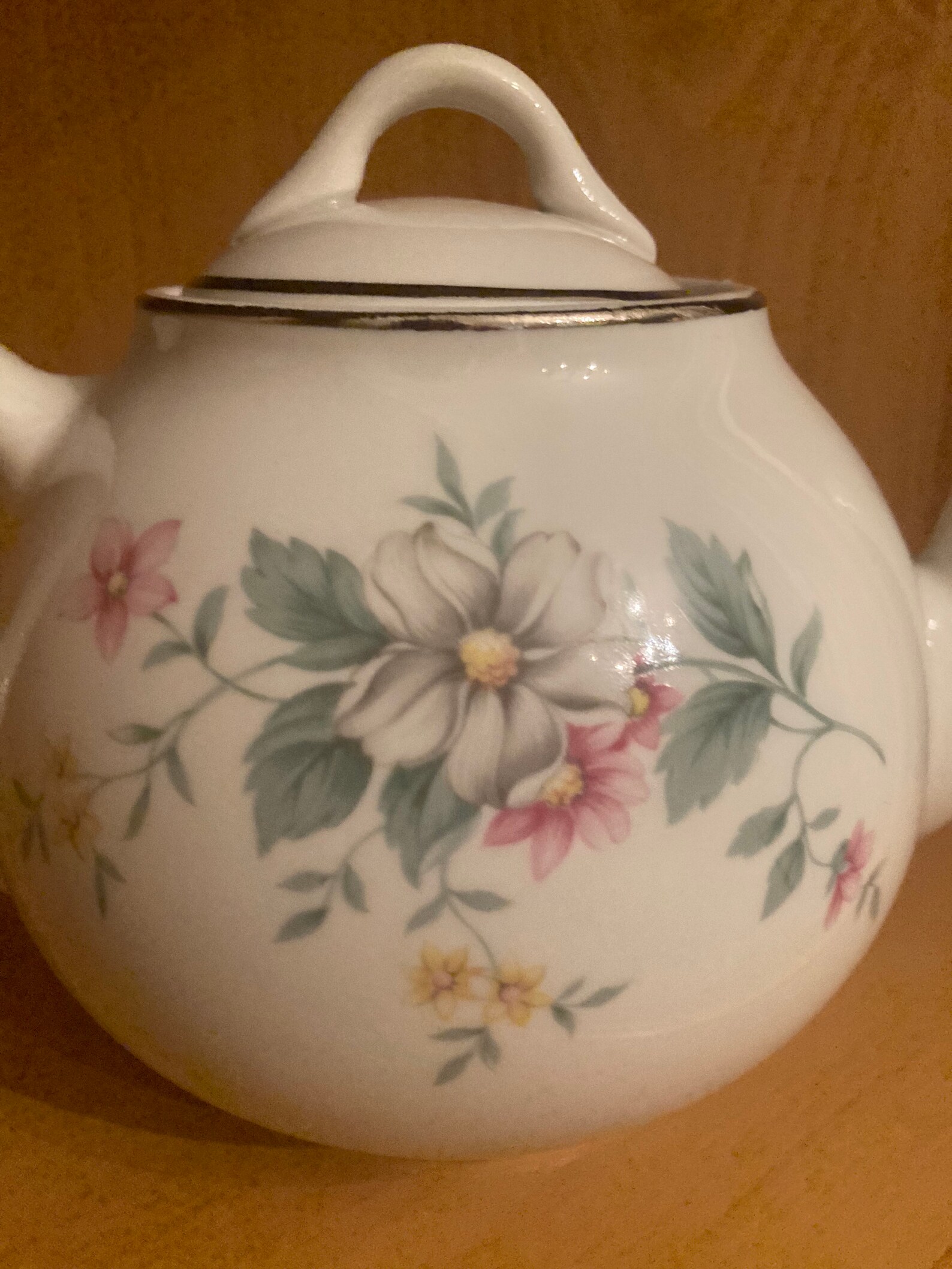 Hall Vintage SPRINGTIME 4 Cup French Style Teapot, Vintage Floral Mid ...