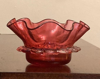 Stevens and Williams Bowl - Etsy
