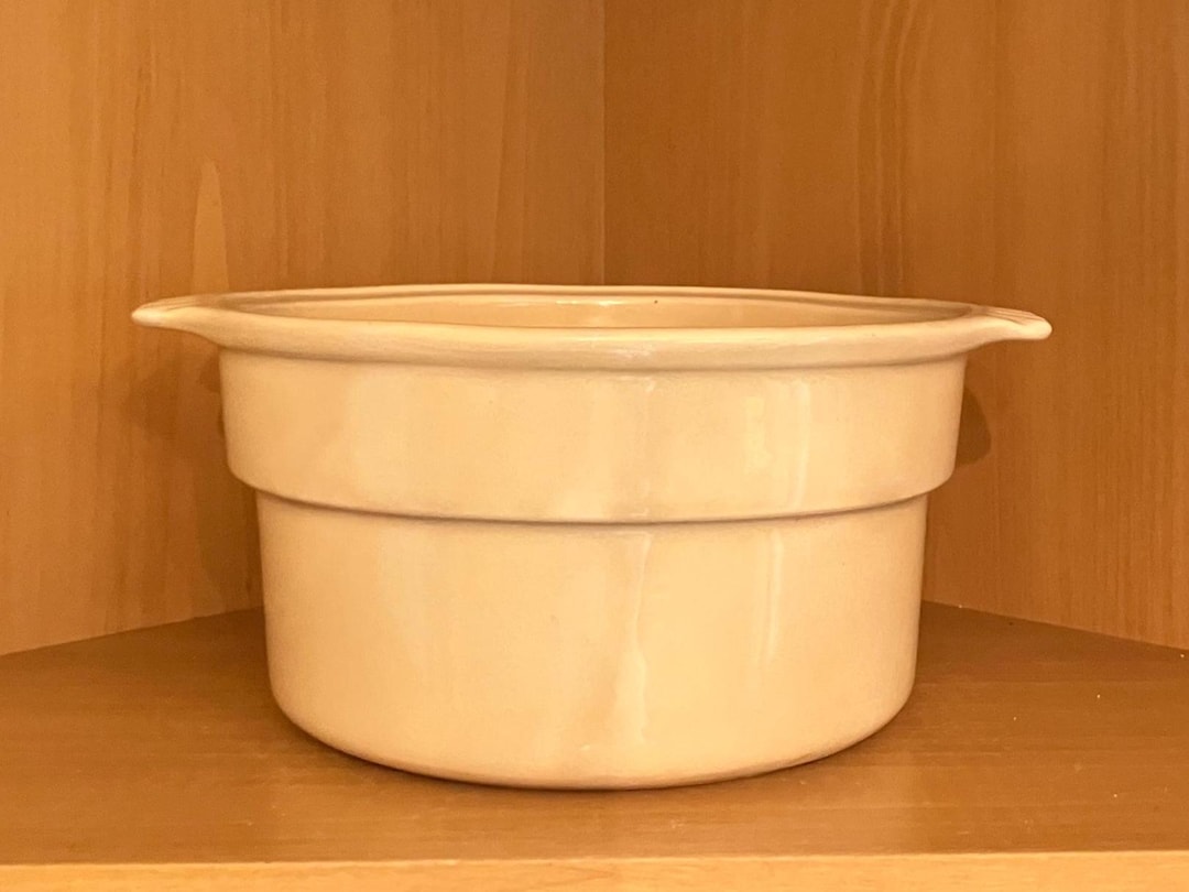 Paul Revere Vintage 1 1/2 Quart Ceramic Double Boiler Insert; Hard to ...