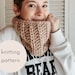 Coffee Bean Cowl Knitting Pattern / PDF Download - Etsy