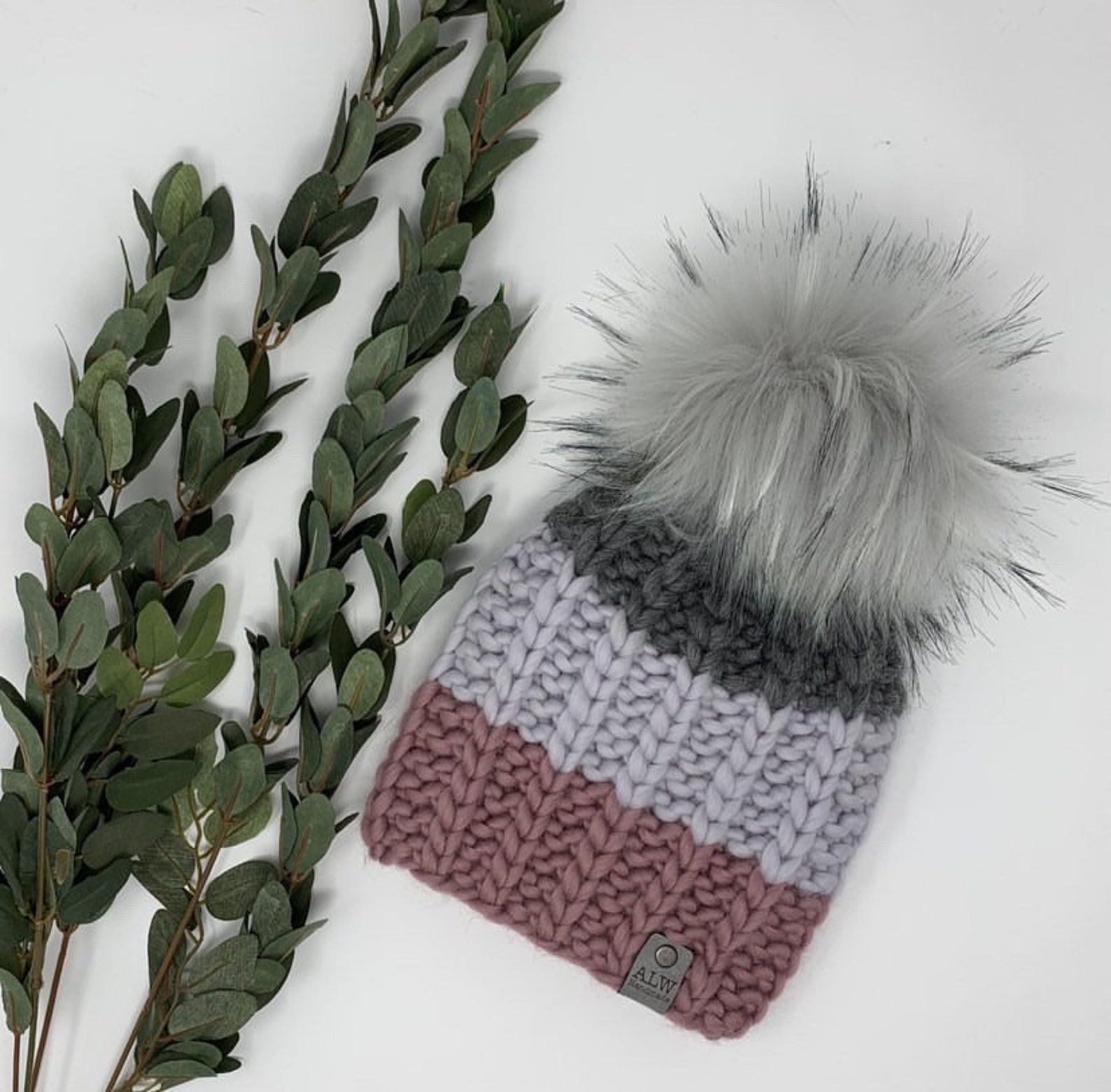 Extra Bold Coffee Bean Beanie Knitting Pattern / Baby-adult | Etsy