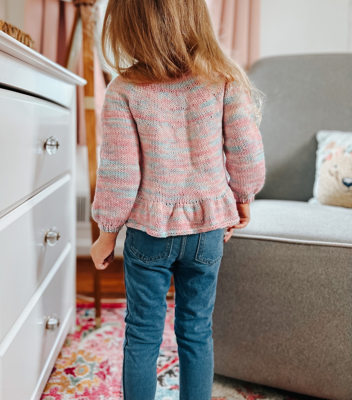 Cotton Candy Sweater / Knitting Pattern - Etsy