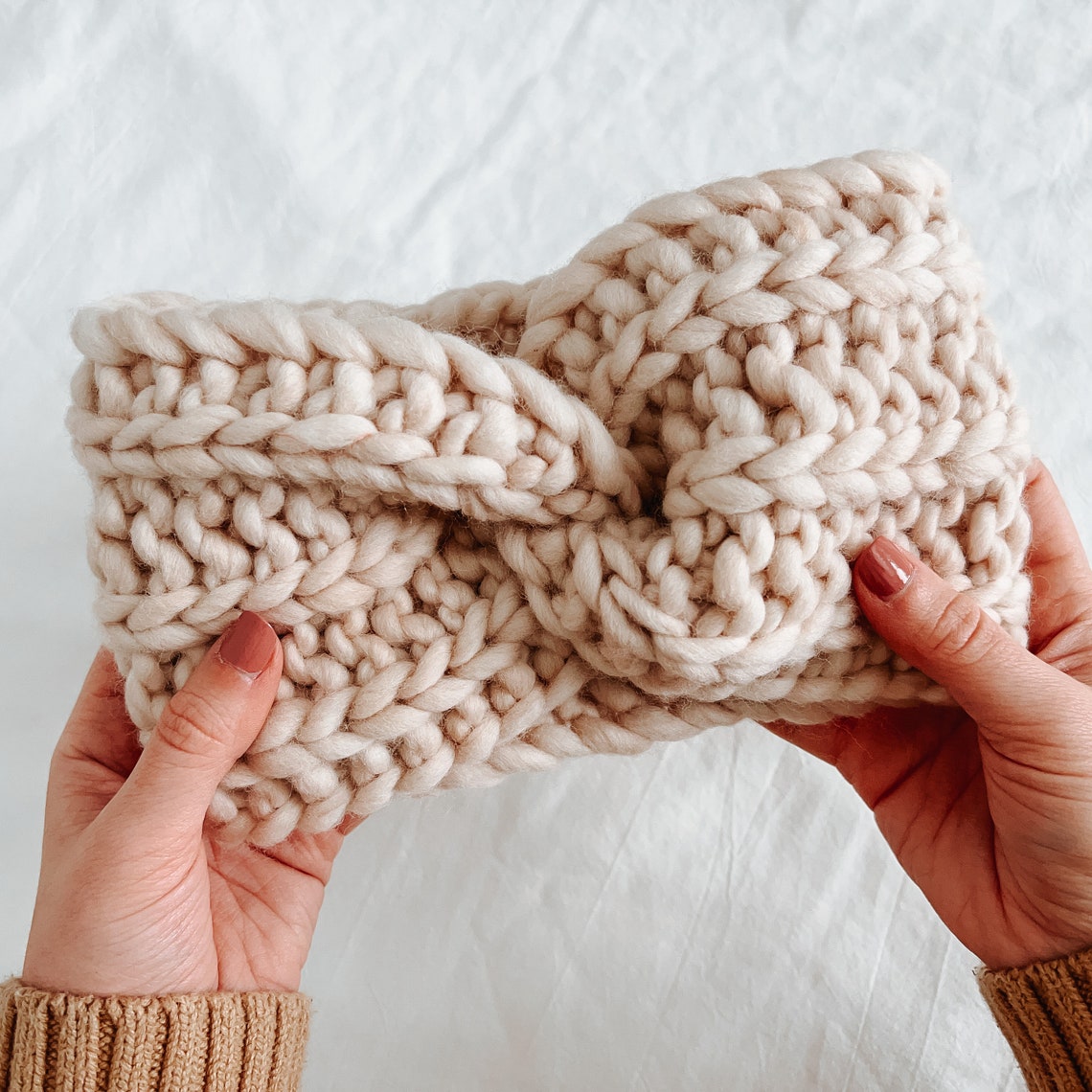 Coffee Bean Headband Knitting Pattern / PDF Download - Etsy