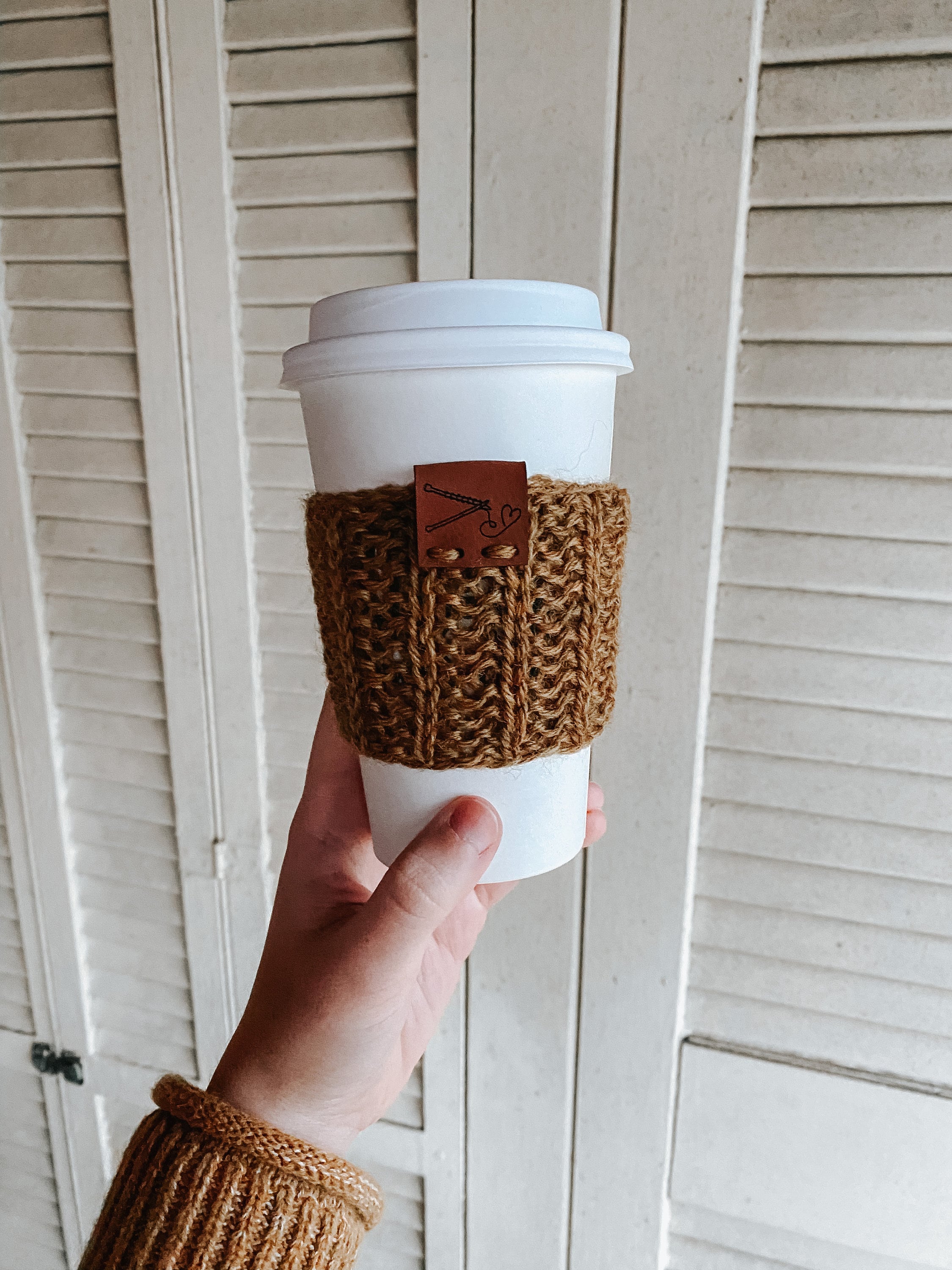 Coffee Bean Cozy Knitting Pattern / PDF Download | Etsy