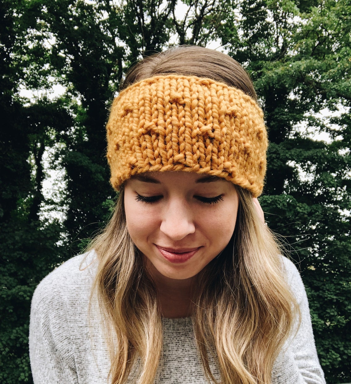 The Hazel Headband Knitting PATTERN / PDF Download | Etsy