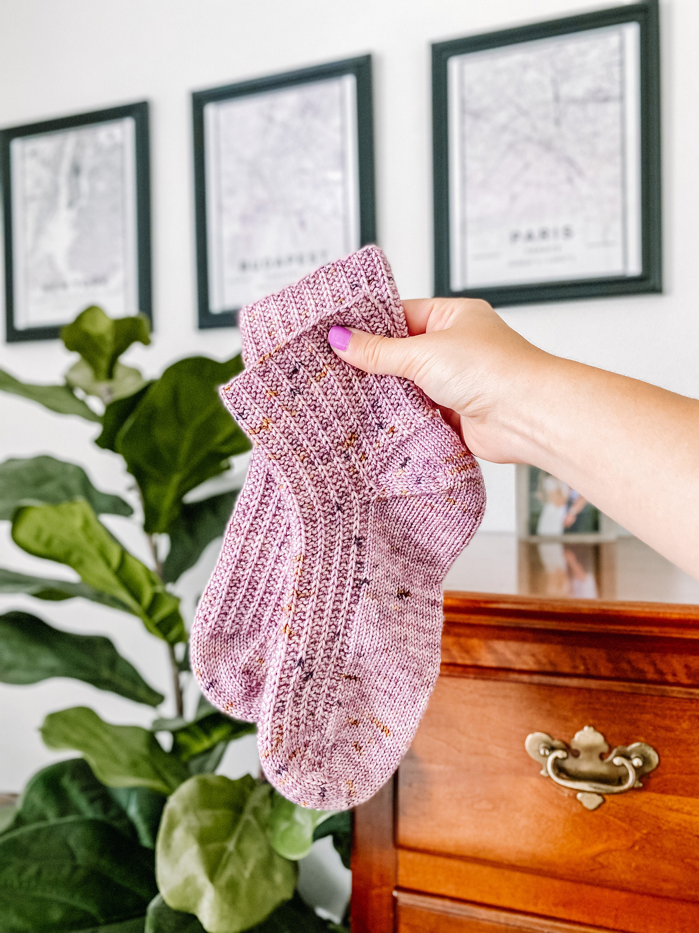 Coffee Bean Socks Knitting Pattern / PDF Download - Etsy