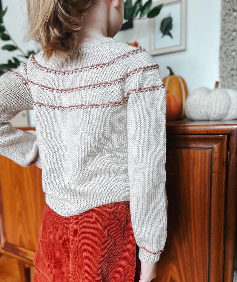 Acorn Sweater Knitting Pattern / DIGITAL PDF - Etsy