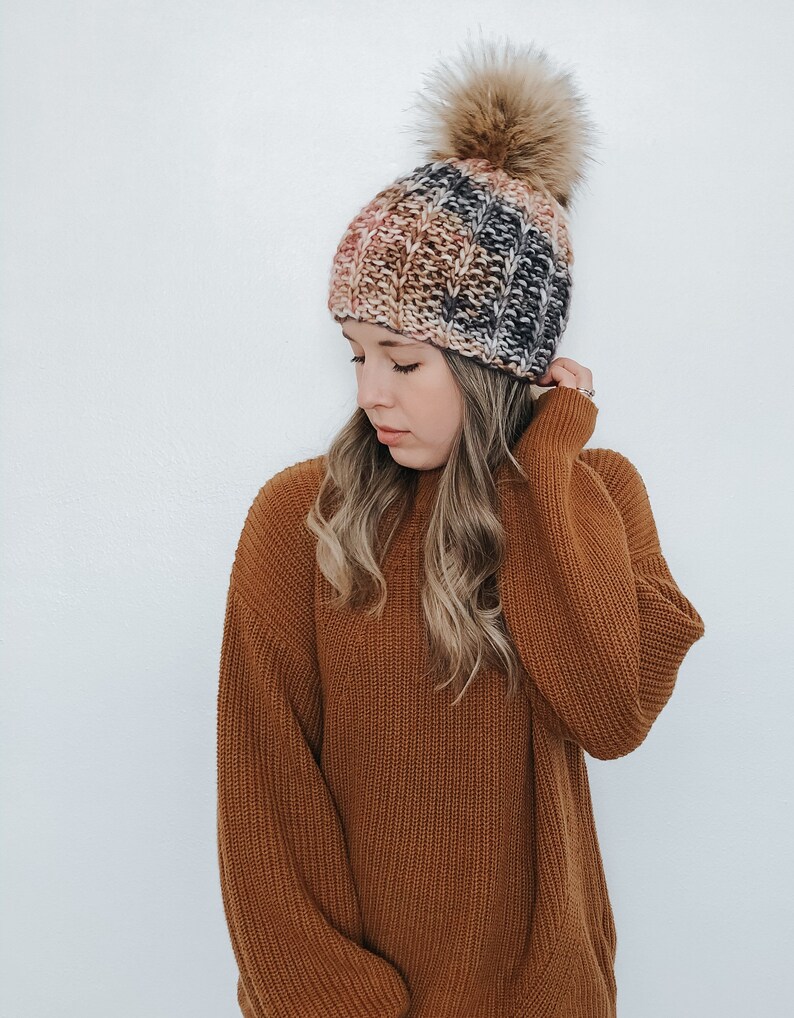 The Coffee Bean Beanie Knitting Pattern / PDF Download - Etsy Australia