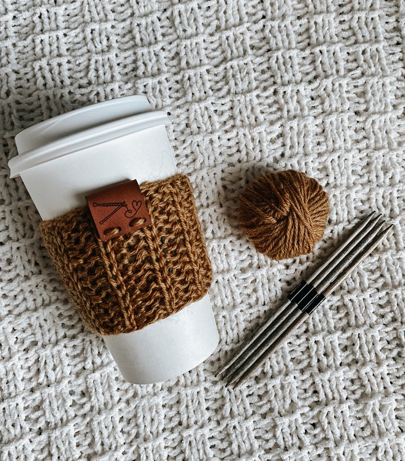 Coffee Bean Cozy Knitting Pattern / PDF Download - Etsy