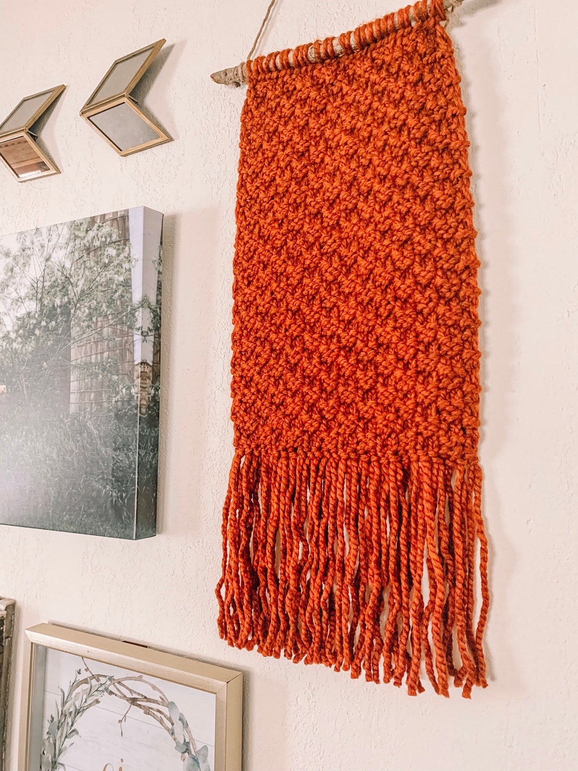 The Madeline Wall Hanging Knitting PATTERN / PDF Download | Etsy