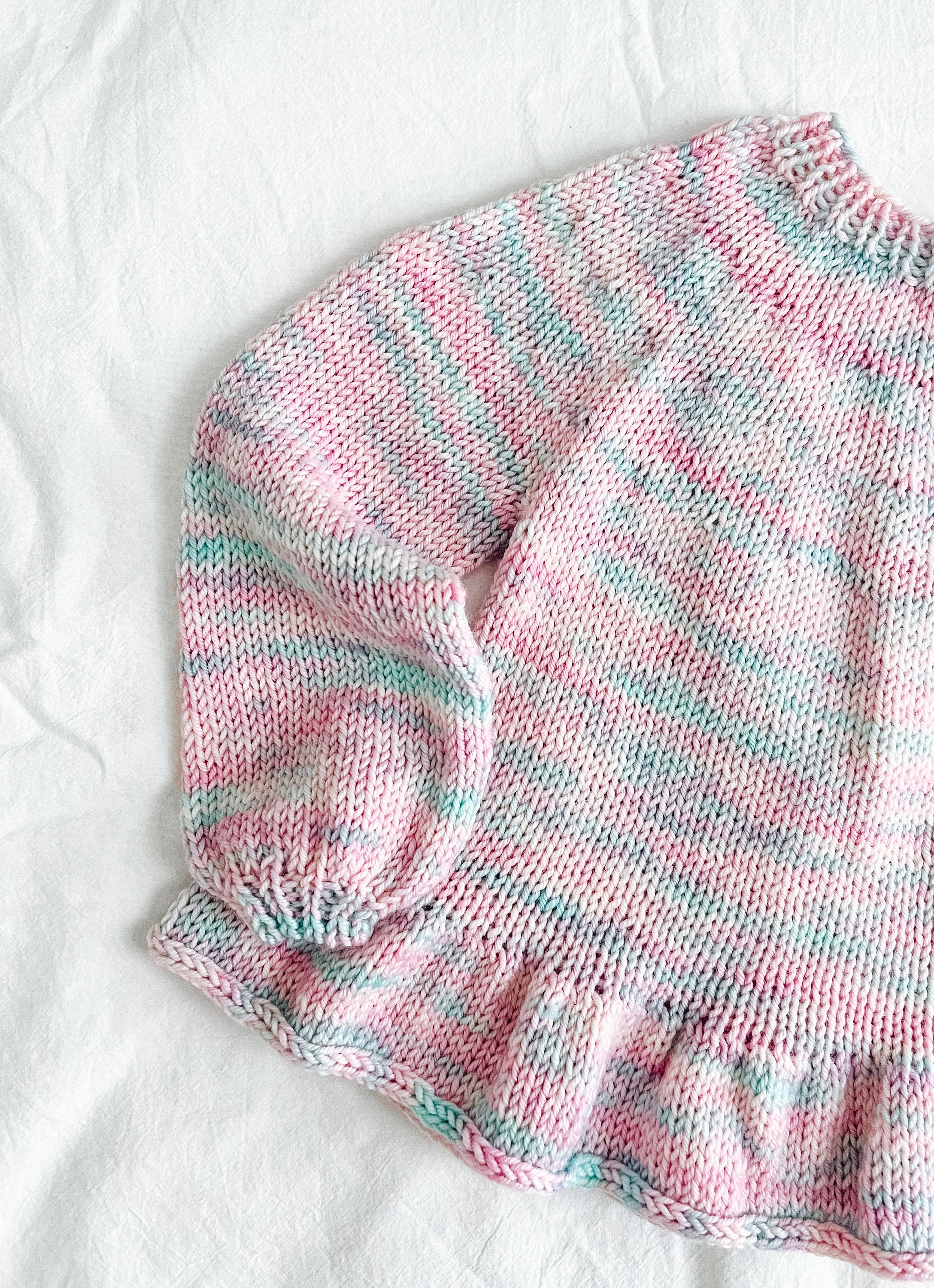 Cotton Candy Sweater / Knitting Pattern - Etsy