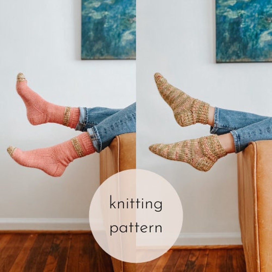 The Willow Sock Set Knitting Pattern / PDF Download - Etsy
