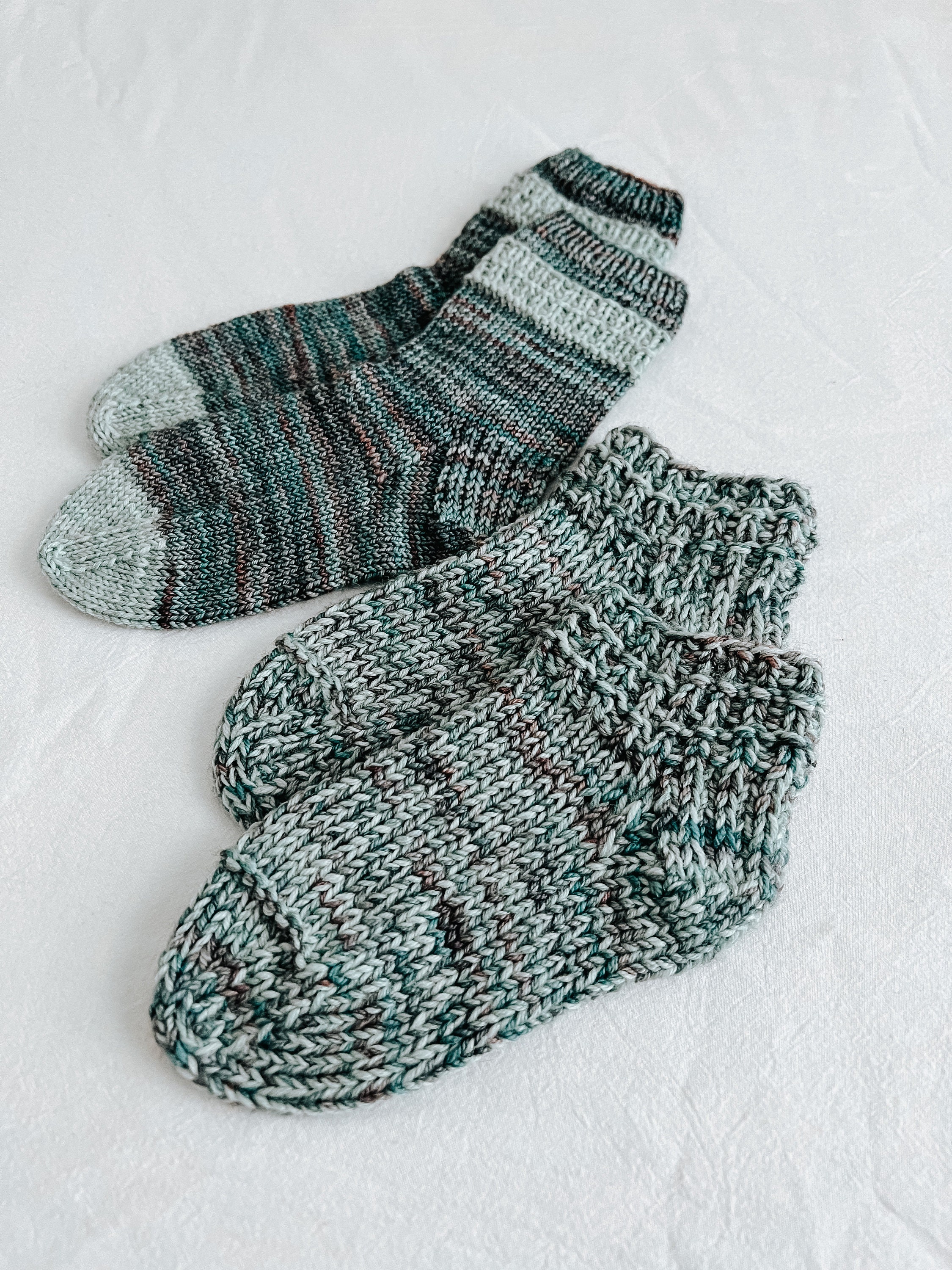 The Mini Willow Sock Set Knitting Pattern / PDF Download - Etsy